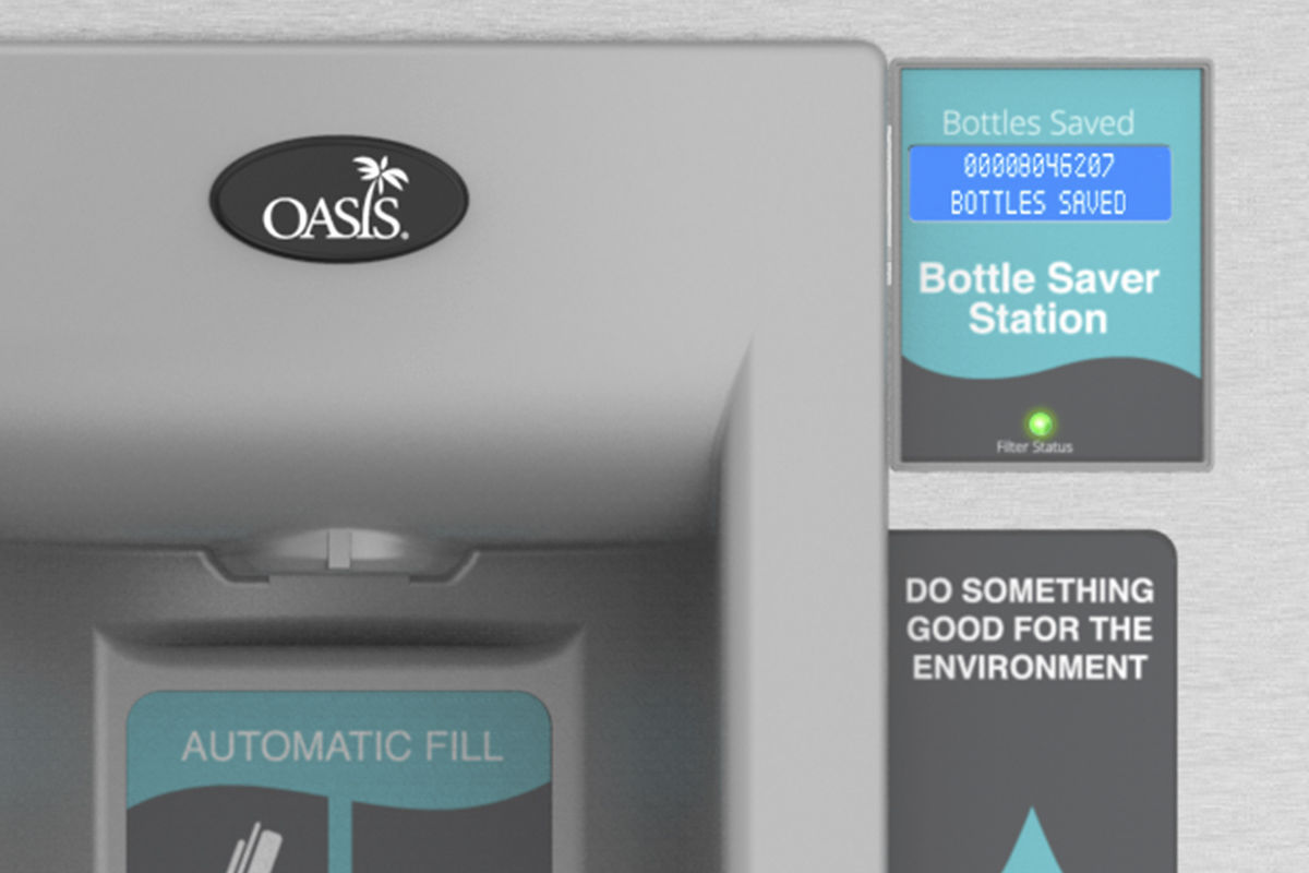 OASIS Bottle Fillers Show When To Change The Water Filter, 50% OFF