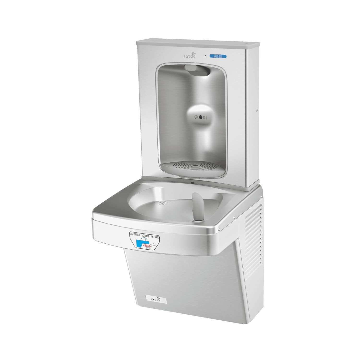 Contactless drinking fountain - VERSAFILLER P8EBFTY 504959 + 507023 ...