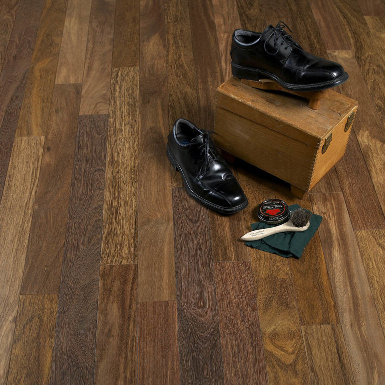 Engineered parquet floor - BRAZILIAN CHESTNUT / SUCUPIRA - Ribadao Wood ...