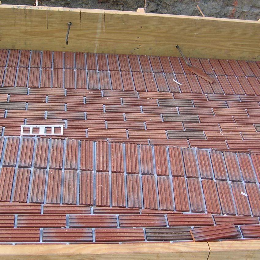 Modular formwork - BRICK & BLOCK - Scott System - urethane ...