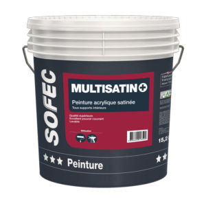 Decorative paint - MULTISATIN + - Sofec - interior / for wall / for ceiling