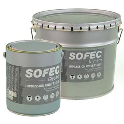 Wood primer - Sofec - oil-based / for outdoor use / for indoor use