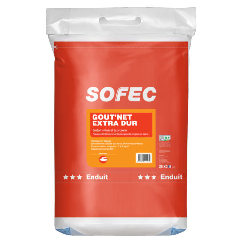 Smoothing coating - GOUT'NET EXTRA DUR - Sofec - indoor / plaster / for ...