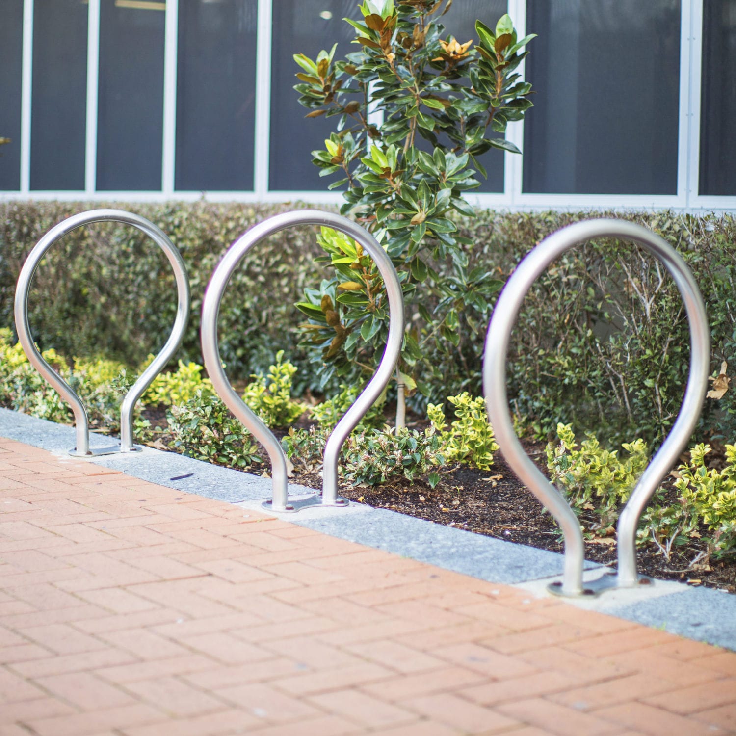 Floor-mounted bike rack - CYCLA PROLINE - CIVIQ - stainless steel ...