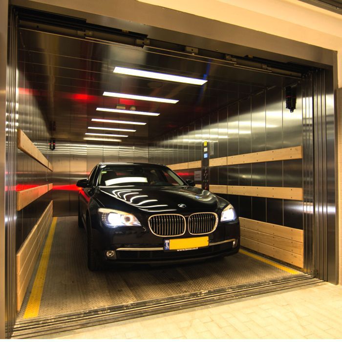 Electric elevator - ELMAS SRL - hydraulic / commercial / home