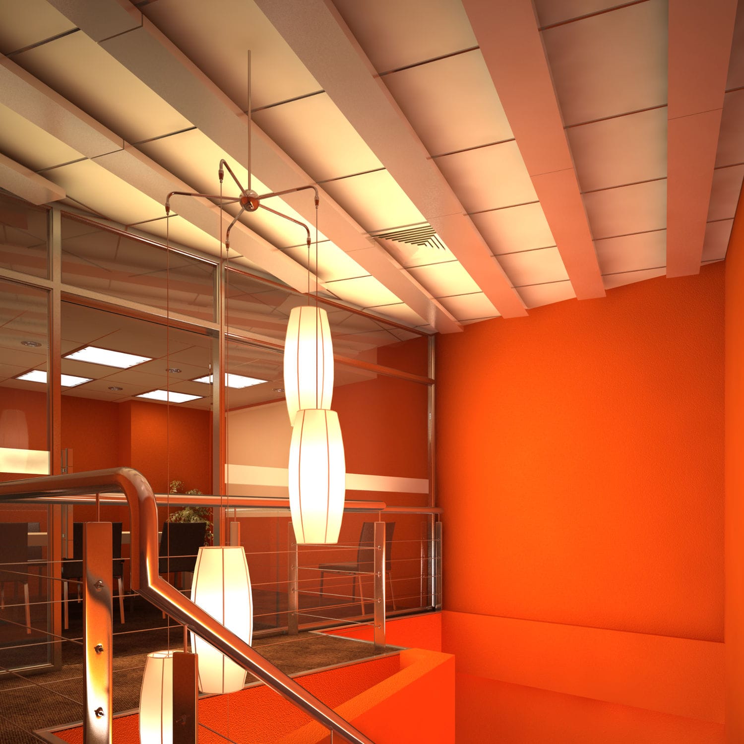 Electric radiant panel - ECO 300/80/FF/RP/PC/RX - Ecolec Ltd - ceiling ...