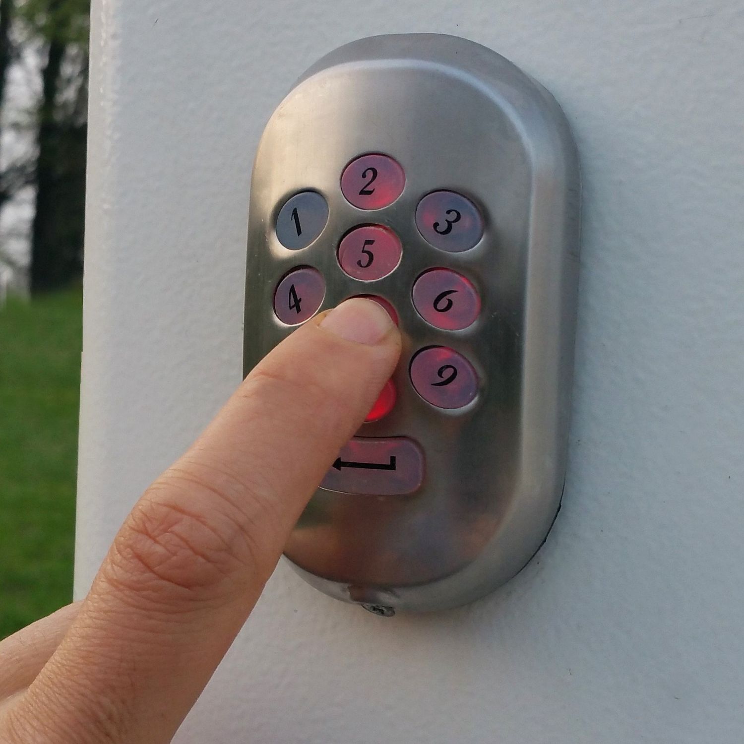 Access control code keypad - TASTY - DUCATI HOME AUTOMATION - wall-mounted / wireless