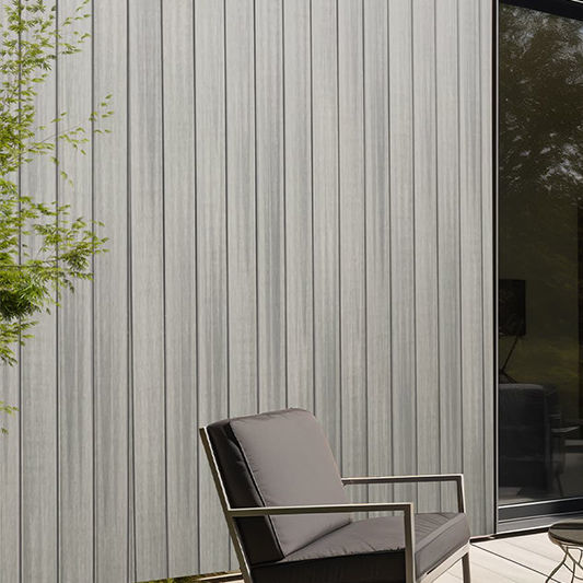 Strip cladding - WEO ESSENTIAL - FIBERDECK - in WPC / interlocking ...