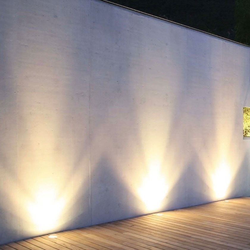 Built-in spotlight - OWLIA® - FIBERDECK - LED / round / IP67
