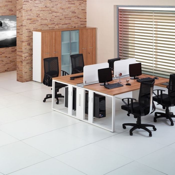 Workstation desk - TEKNO - Flekssit Office Furniture - contemporary ...