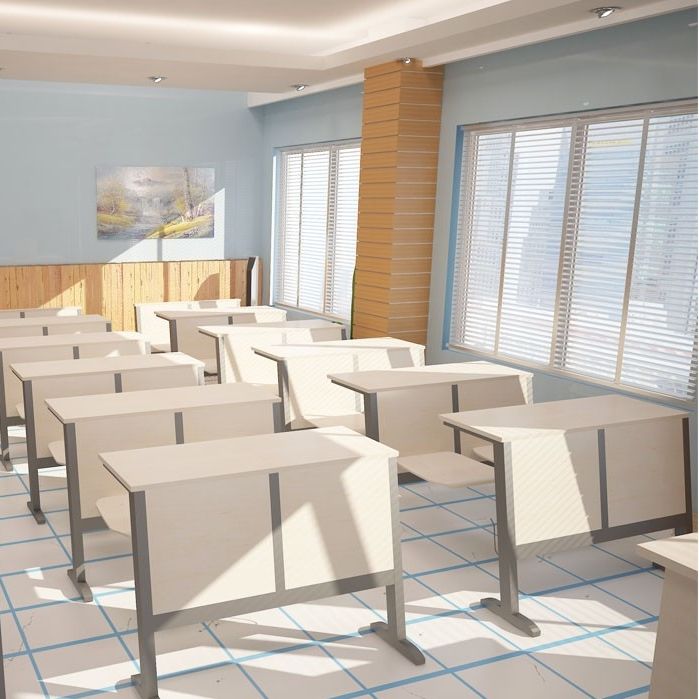 Contemporary classroom table - SELEN - Flekssit Office Furniture ...