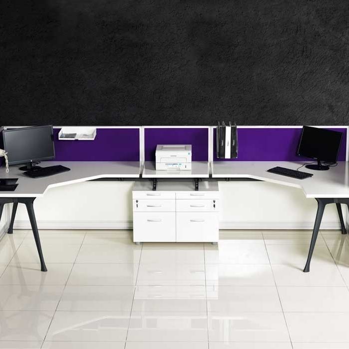 Free-standing office desk - I TOSS - Flekssit Office Furniture - 1 ...