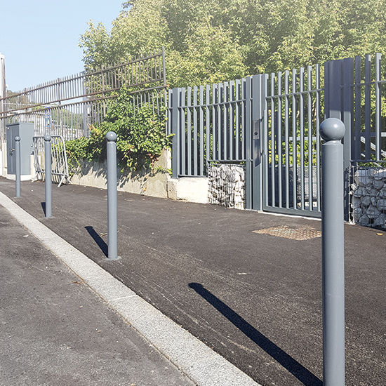 Polyurethane post - BALL-TOP 76 - LE POTELET - parking prevention ...