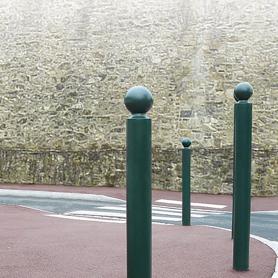 Polyurethane post - BALL-TOP LM 100 - LE POTELET - parking prevention ...