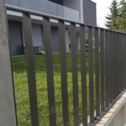 Fencing with bars - VISIO SIMPLE - Ograje Kočevar - garden / for public ...