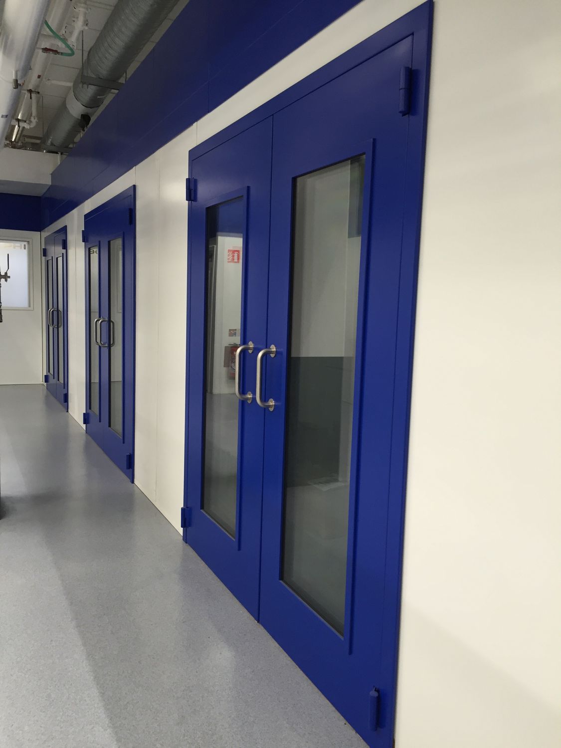 Interior door - BOËT StopSon - metal / swing / sliding