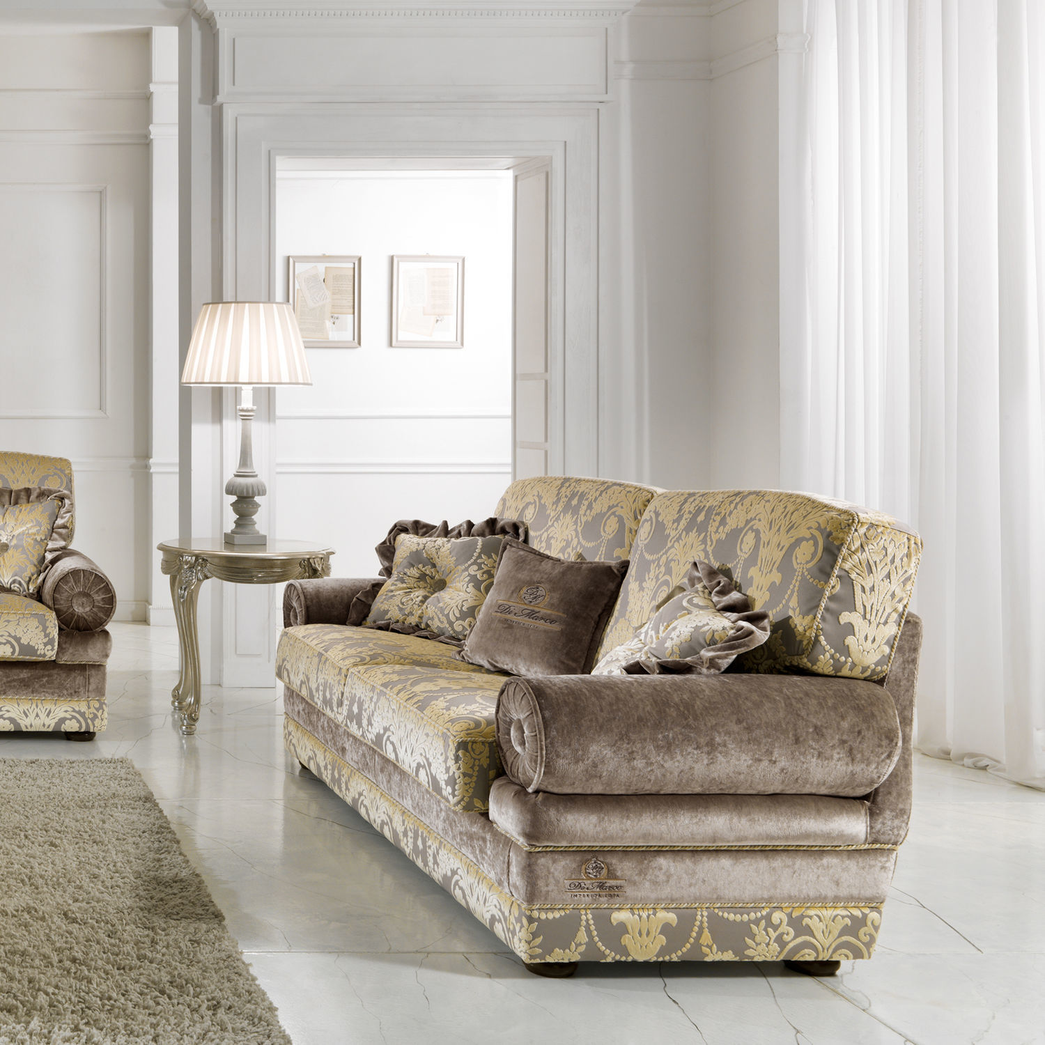 Modular sofa - lienz - DI MARCO INTERIOR SOFA - bed / traditional / fabric