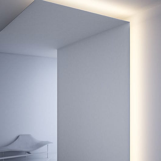 Recessed lighting profile - NISA-KRA - Klus Design - ceiling / LED ...