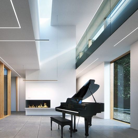 Recessed lighting profile - KOZUS - Klus Design - hanging / LED ...