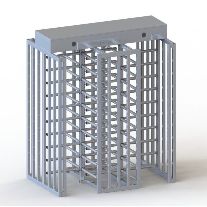 Full-height turnstile - WR-342-D - Winser Technical - box / stainless ...