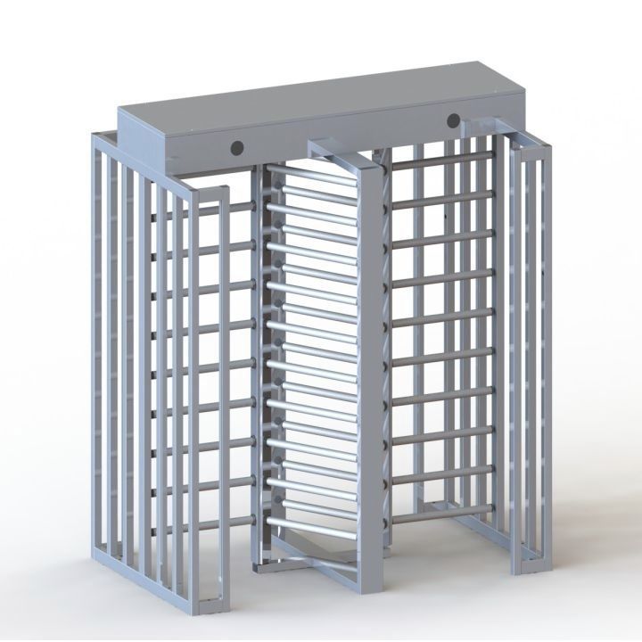 Full-height turnstile - WR-332-D - Winser Technical - box / stainless ...