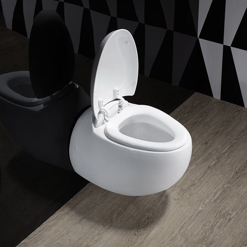 Smart toilet - MP-2301 - MOPO SANITARY WARE - wall-hung / ceramic / oval