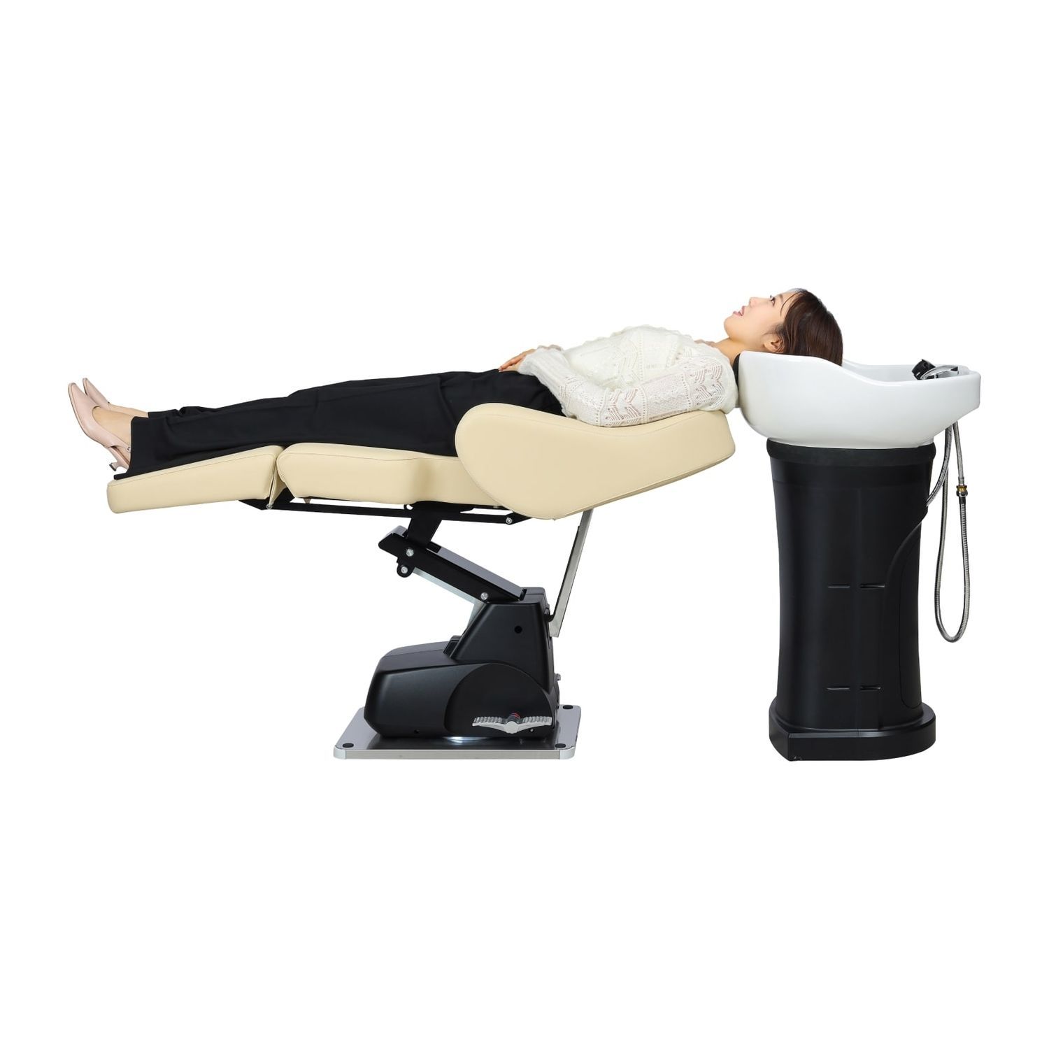 Contemporary beauty salon chair - S370F - BD KOREA CO.,LTD - synthetic ...