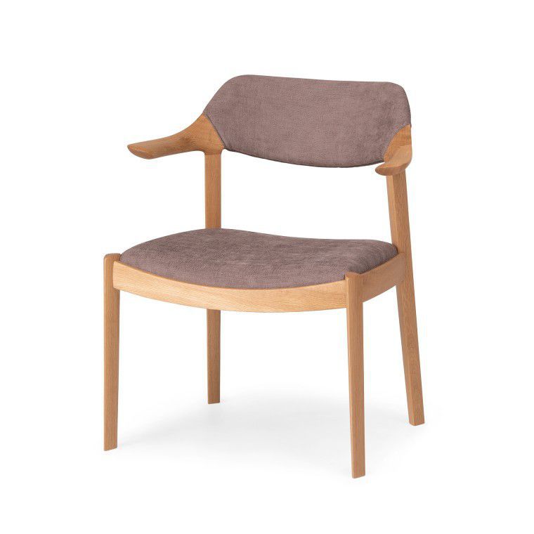 Contemporary dining chair - WING LUX LD - CondeHouse - fabric / leather ...