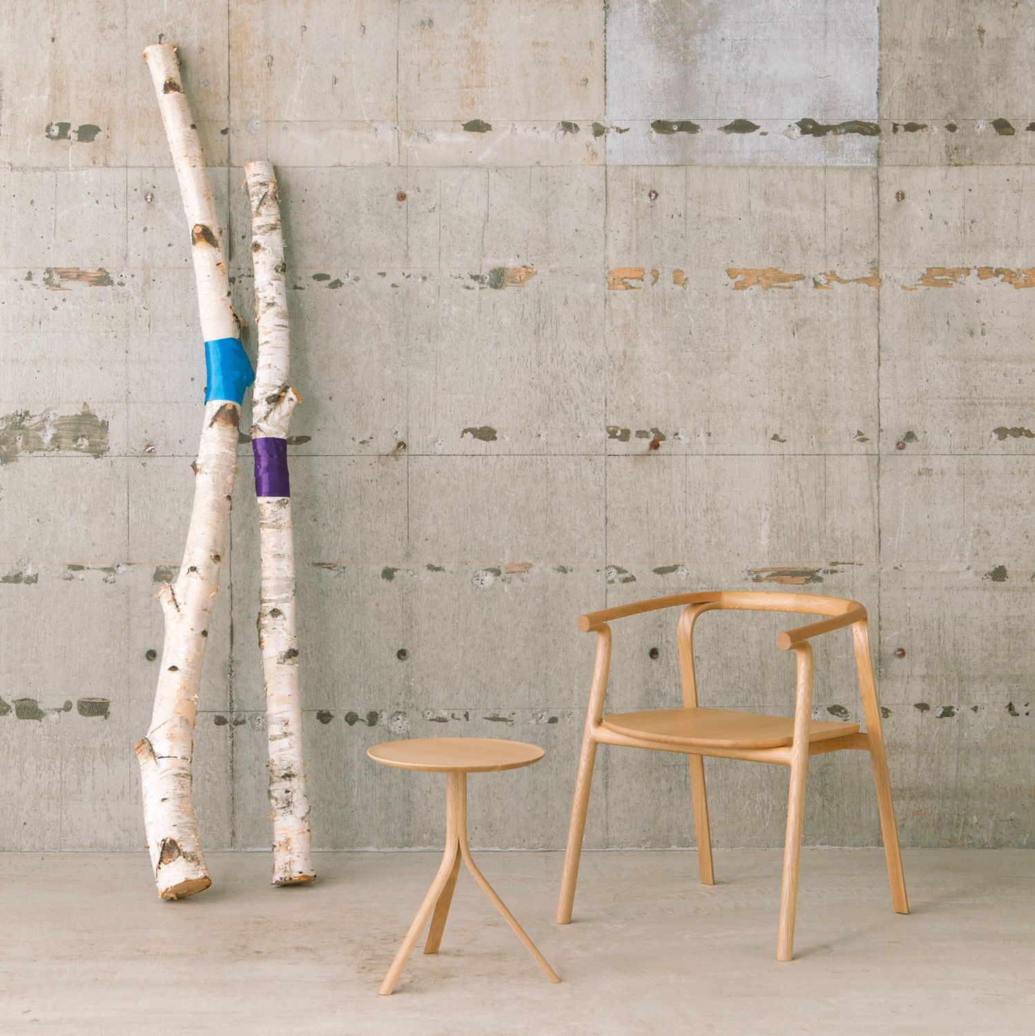 Contemporary dining chair - SPLINTER - CondeHouse - indoor / oak ...