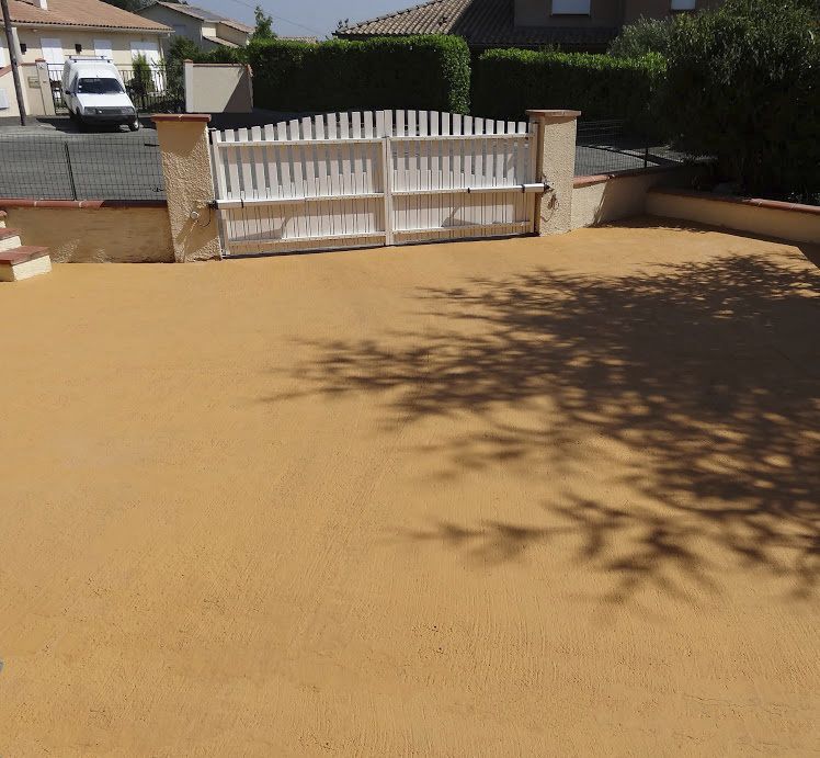 Decorative paint - RÉSINEO RÉNOV - RESINEO - protective / for floor / patio