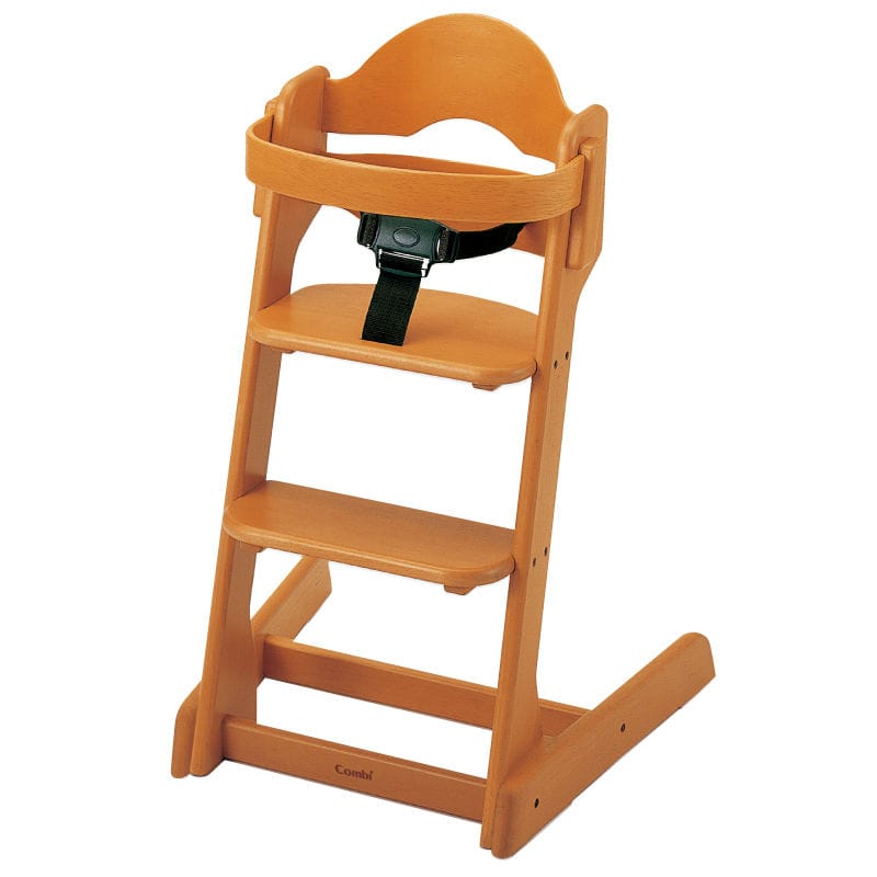 Stackable highchair - COMBI HC22 - CombiWith Corp - for restaurant / wooden