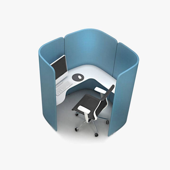 Modular privacy office space - EGO - REXSITT
