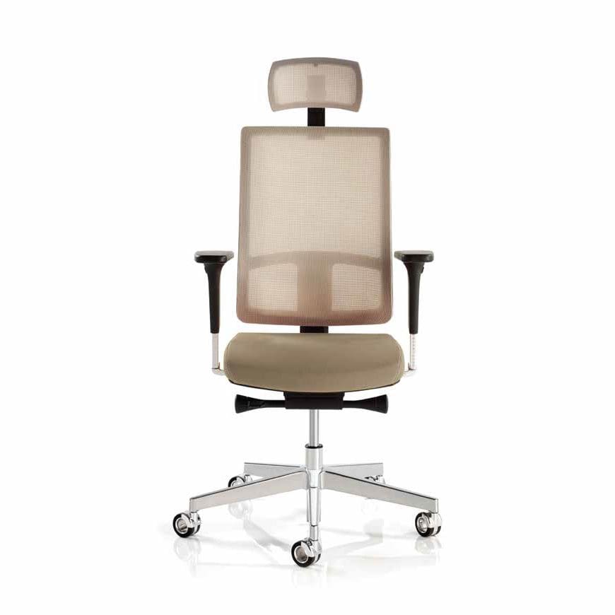 Contemporary office chair - ELLA - REXSITT - indoor / mesh / upholstered