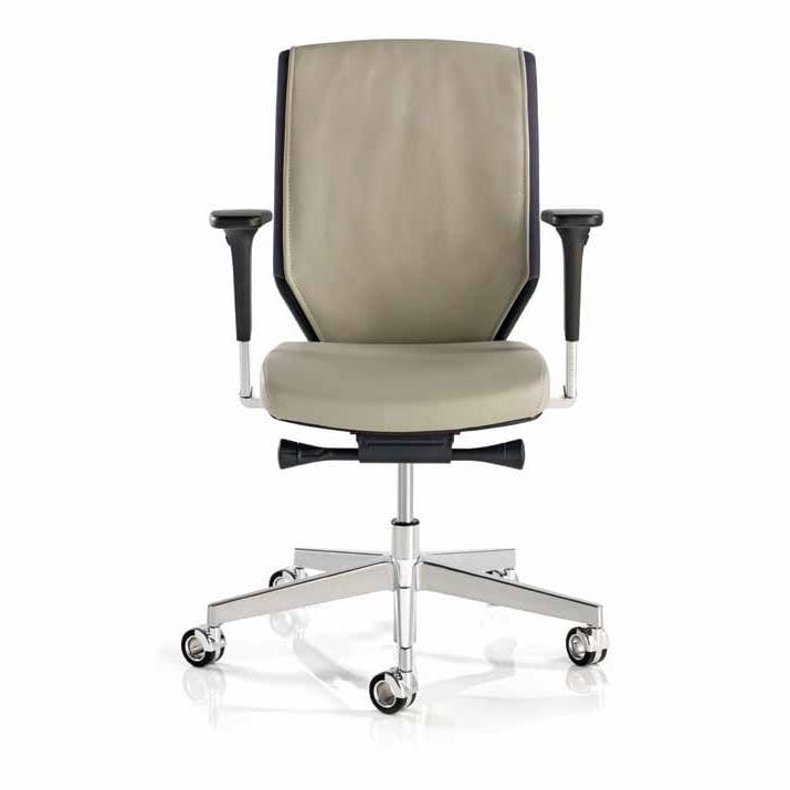Contemporary office chair - SHAPE - REXSITT - indoor / fabric / leather