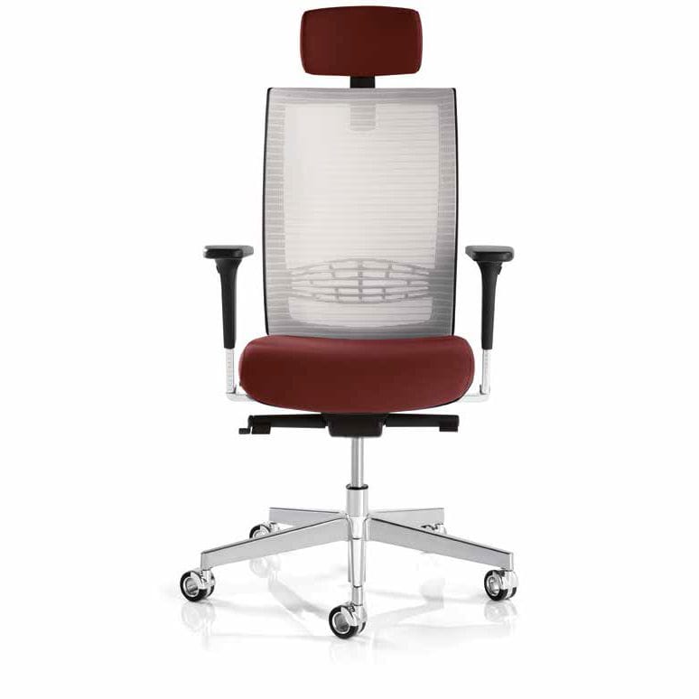 Contemporary office chair - VANILLA - REXSITT - indoor / fabric ...