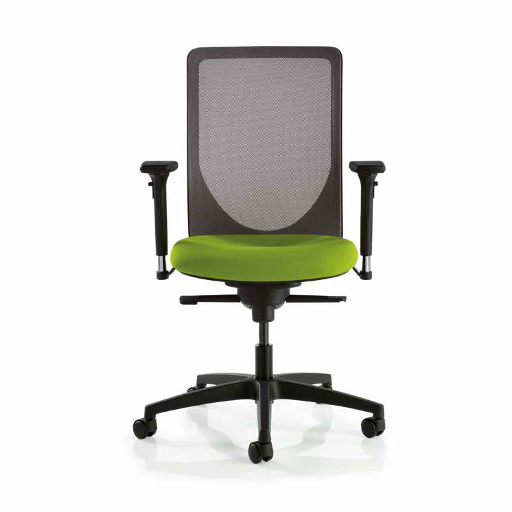 Contemporary office chair - LIBRA - REXSITT - indoor / mesh / upholstered