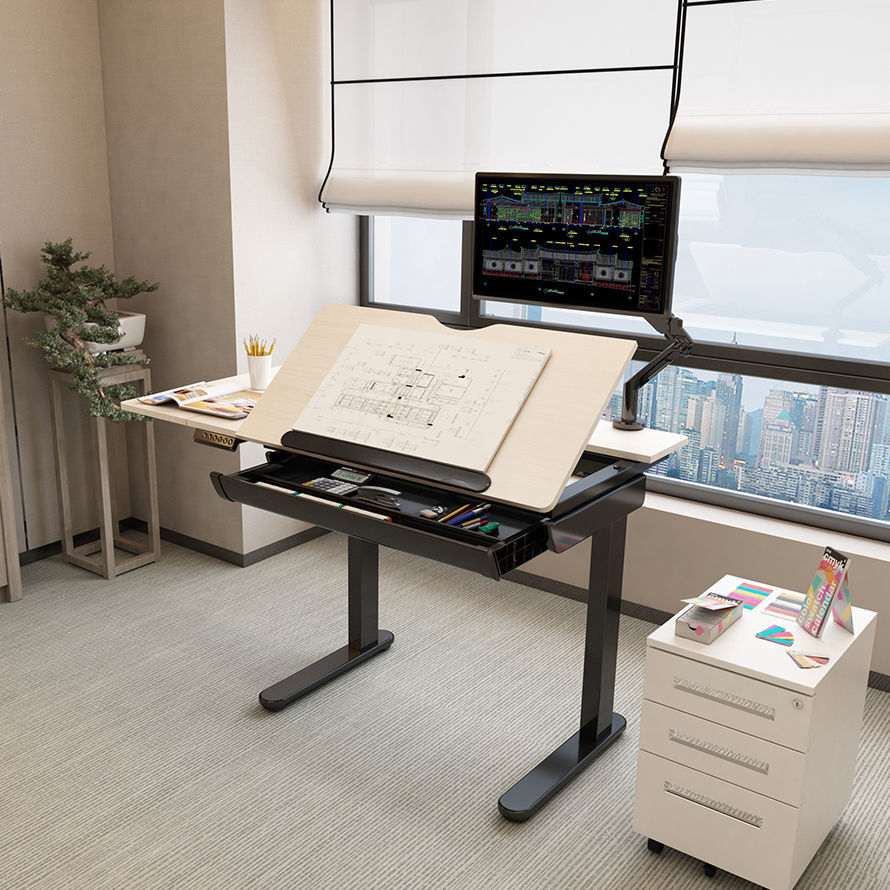 Free-standing desk - ET120 - Loctek Ergonomic Technology Corp ...