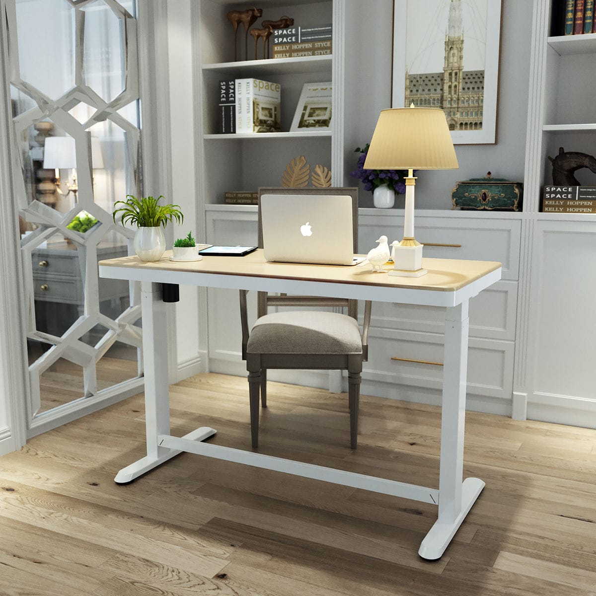 Free-standing desk - ET118W-N - Loctek Ergonomic Technology Corp ...
