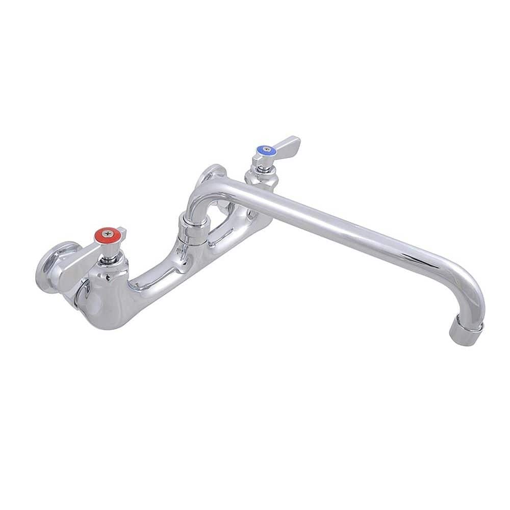 Wall-mounted mixer tap - HEAVY DUTY - DIVERSIFIED WOODCRAFTS - chromed ...