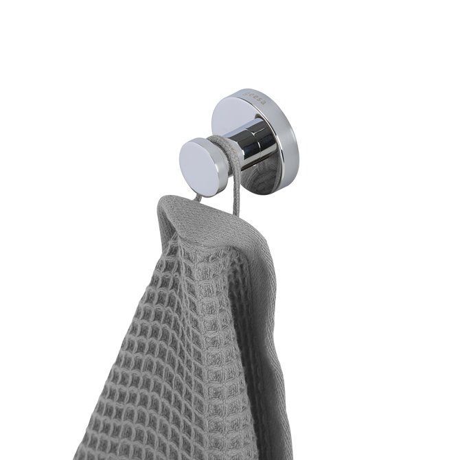 Contemporary robe hook - 916545-02 - Geesa - chrome / individual / bathroom