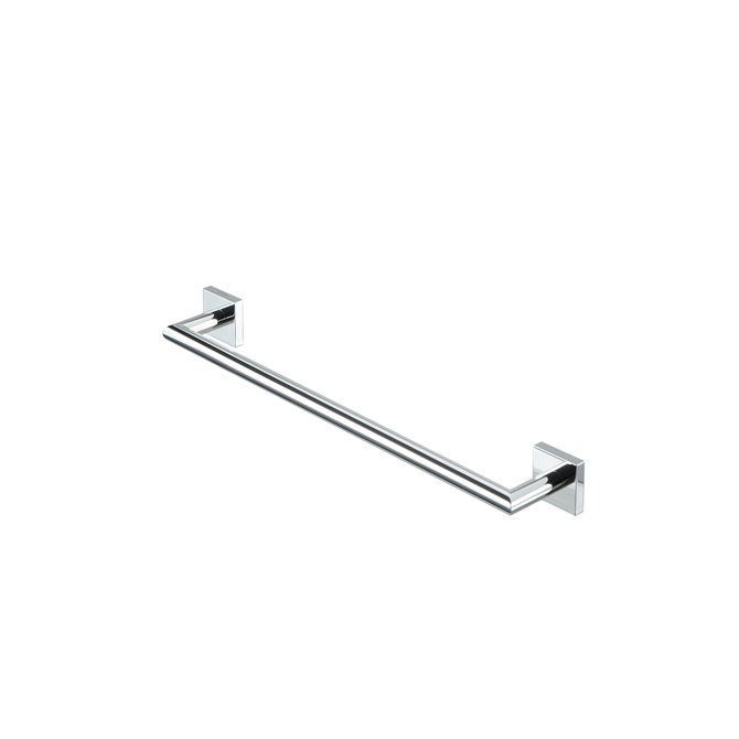 1-bar towel rack - 916807-02-45 - Geesa - wall-mounted / chrome / polished