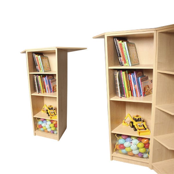 Corner bookcase - INTERNAL - ambic educational - contemporary / for ...