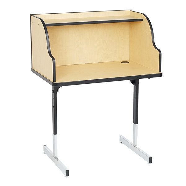 Contemporary table - SINGLE STUDY CARREL - Academia furnitures ...