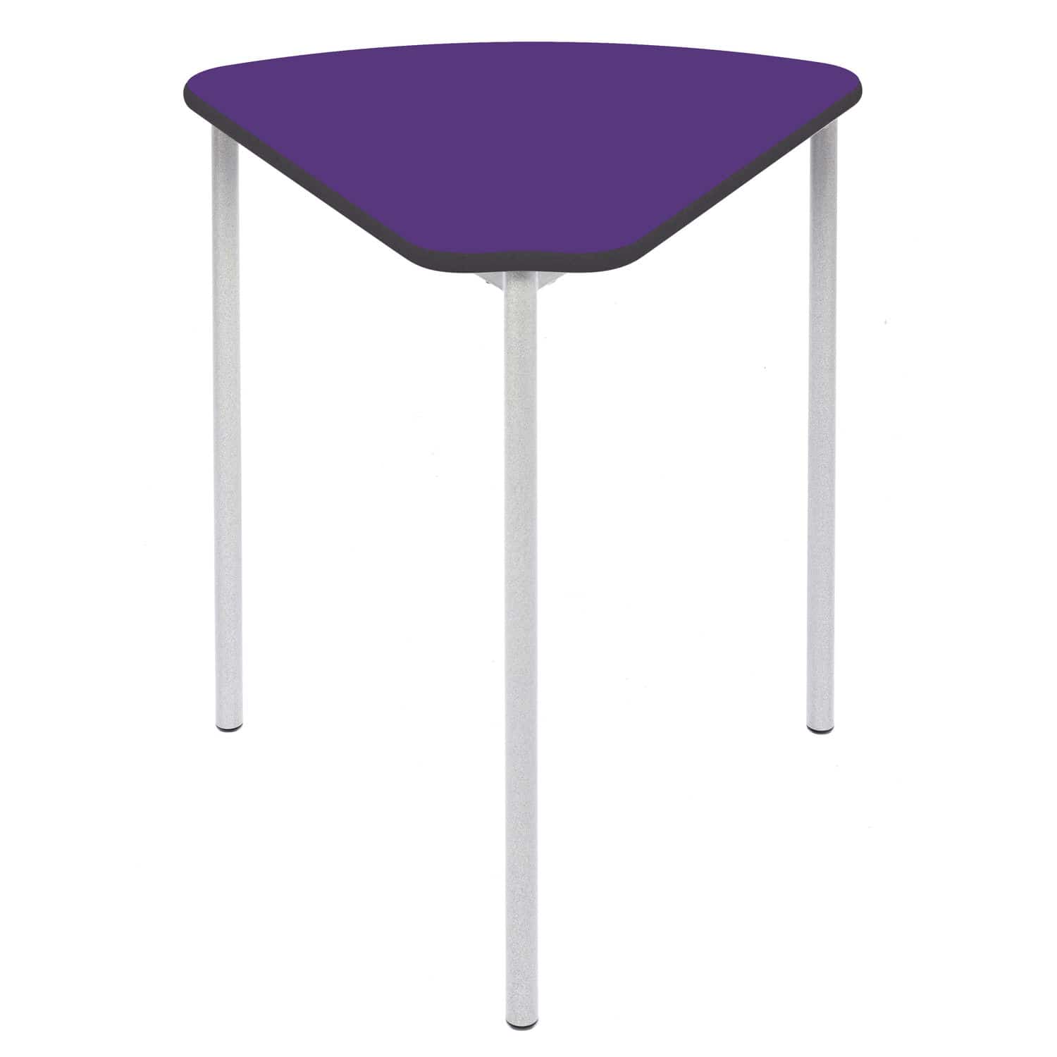 Contemporary classroom table - SEGGA - metalliform - laminate / metal base / triangular