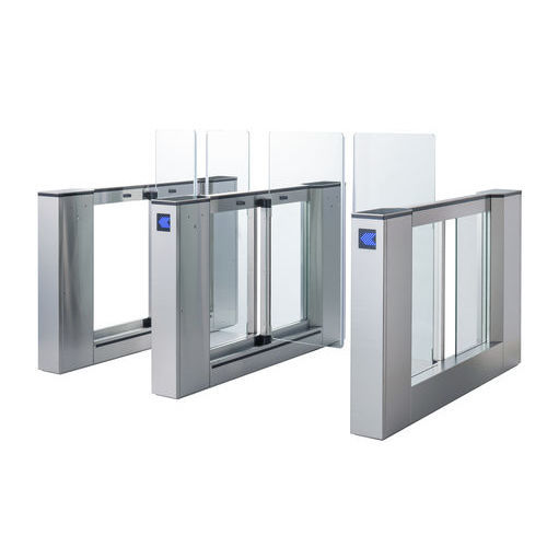 Access control speed gate - SCG - Kumahira - glass / security ...