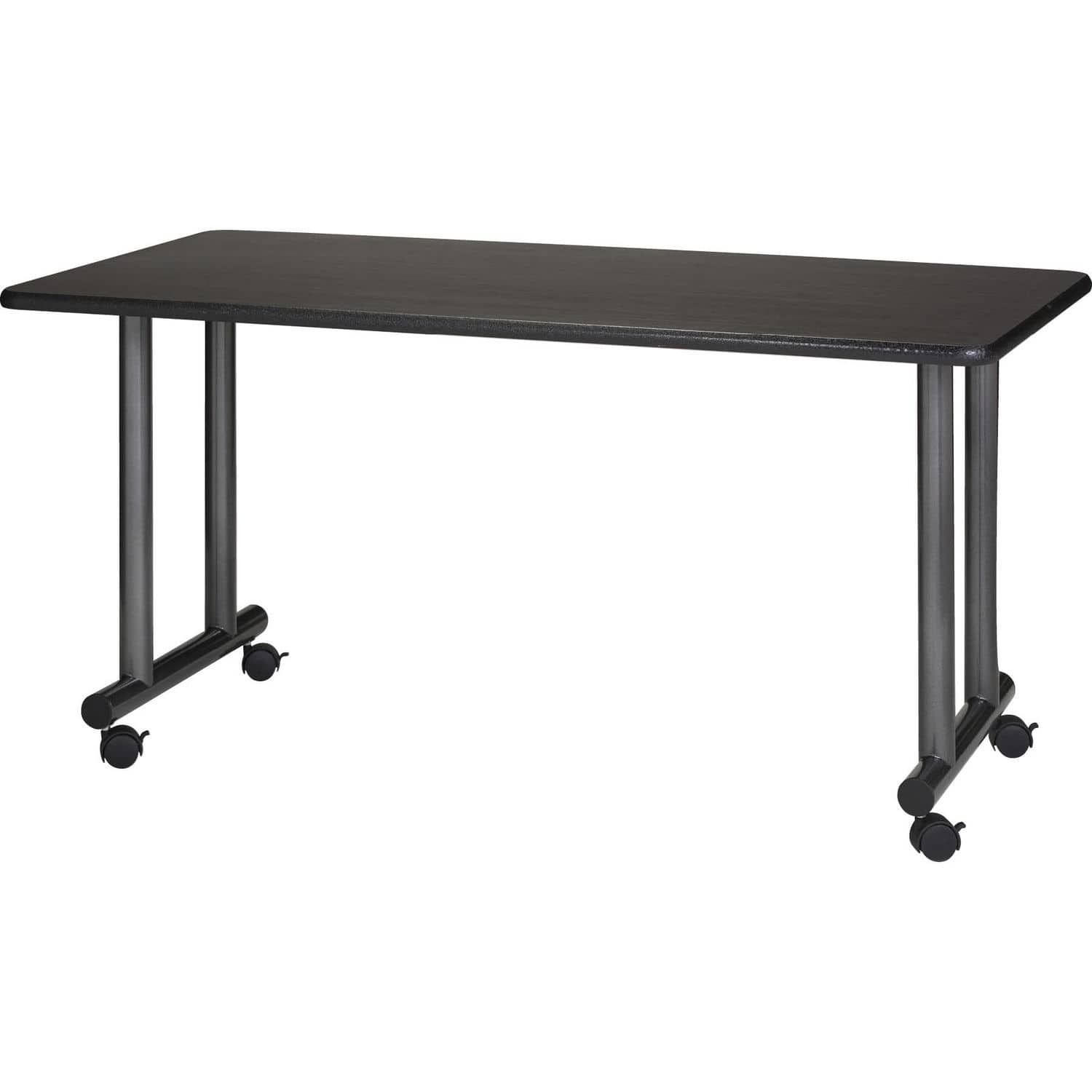Contemporary table - ACTIVITY - Columbia - HPL / metal base / square