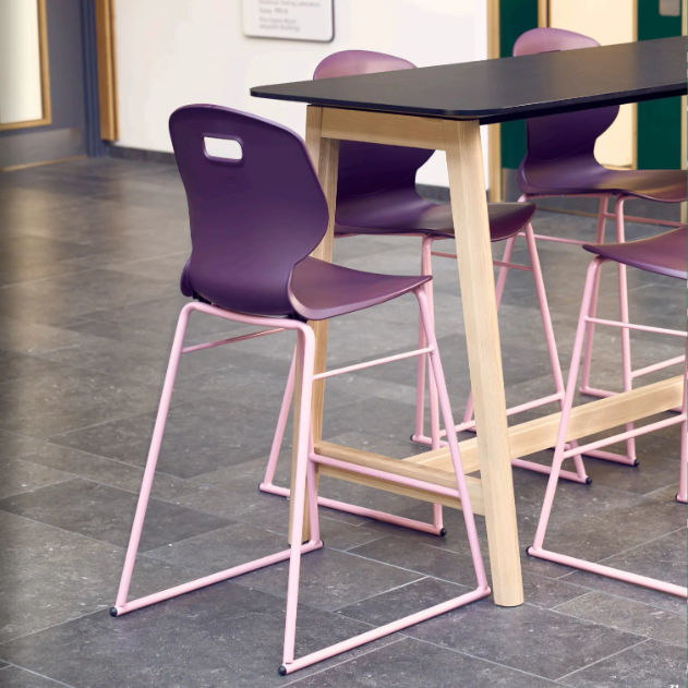 Standard highchair - ARC - titan furniture - lab / polypropylene ...