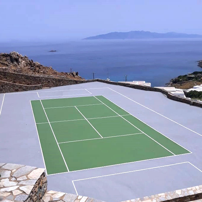 Acrylic flooring - SUPER ELASTOCOAT FINE 842 - KDF - Sports Flooring ...