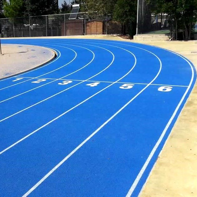 Indoor sports flooring - POLTRACK SPRAYCOAT - KDF - Sports Flooring ...