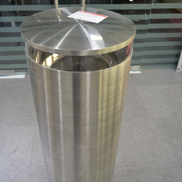 Stainless steel bollard - Altop Facade Co, ltd. - removable / high ...